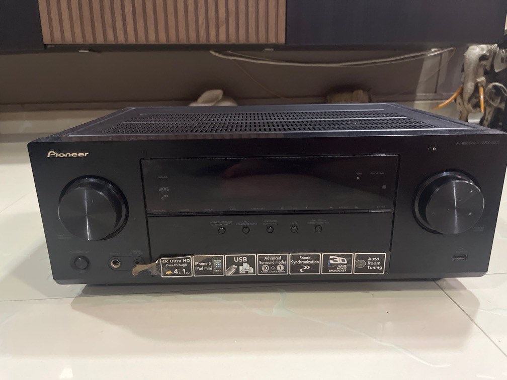 Amplifier, pinoneer AV reciever/ pioneer speakers / Mordaunt - short ...