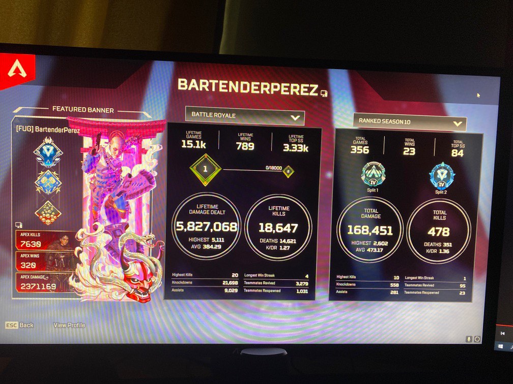 Apex Account Video Gaming Video Games Others On Carousell 