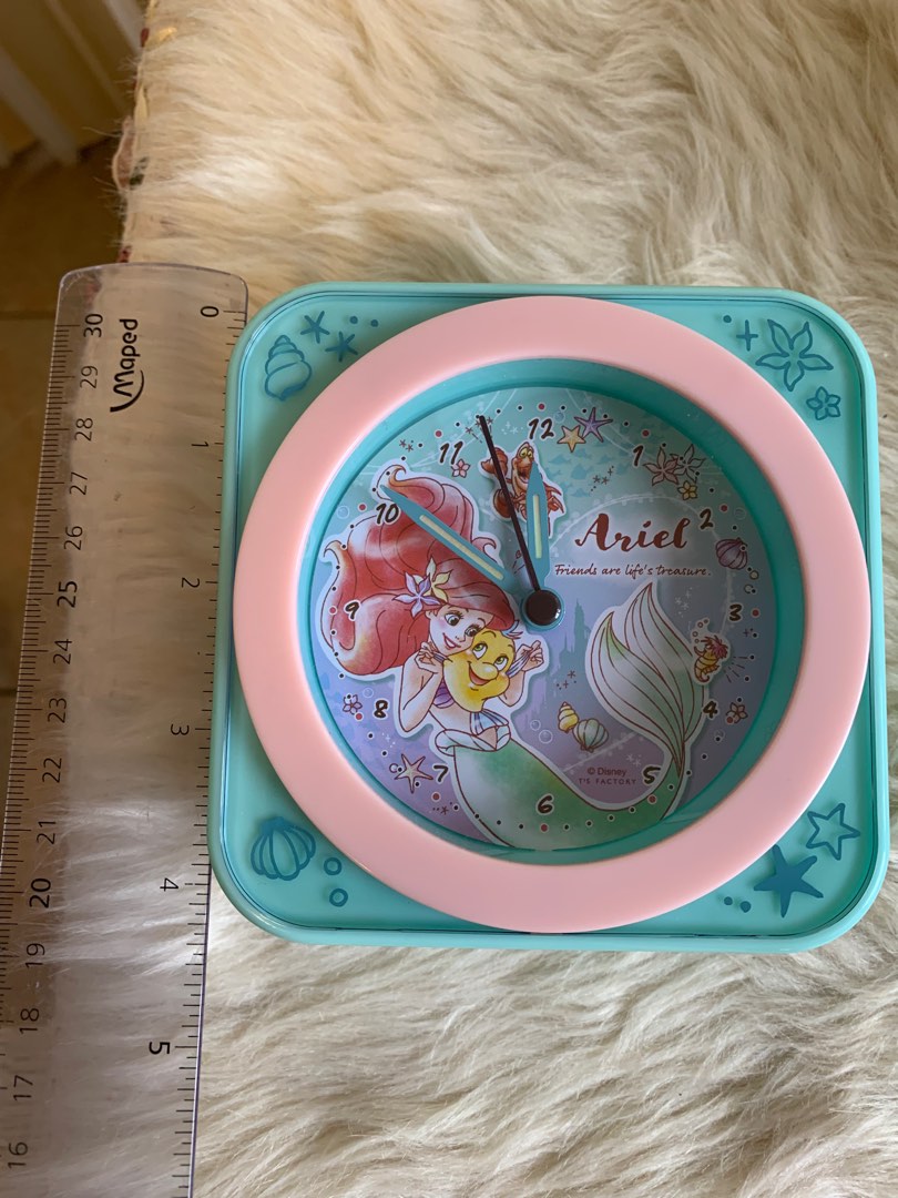 Ariel little mermaid alarm clock, Hobbies & Toys, Memorabilia ...