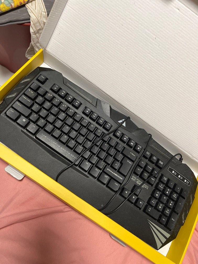 Armaggeddon Kalashnikov AK-666 SFX Gaming Keyboard, Computers & Tech ...