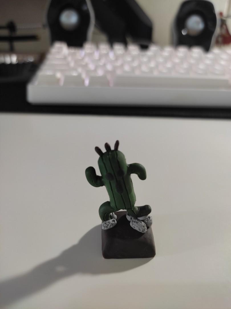 Artisan Keycaps (Final Fantasy Cactuar), Computers & Tech, Parts ...