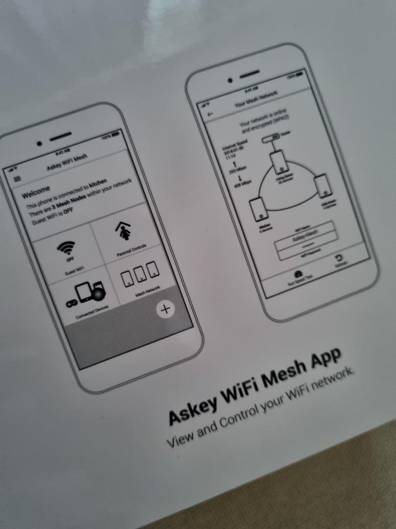 Askey wi-fi mesh from Singtel, Mobile Phones & Gadgets, Other Gadgets ...