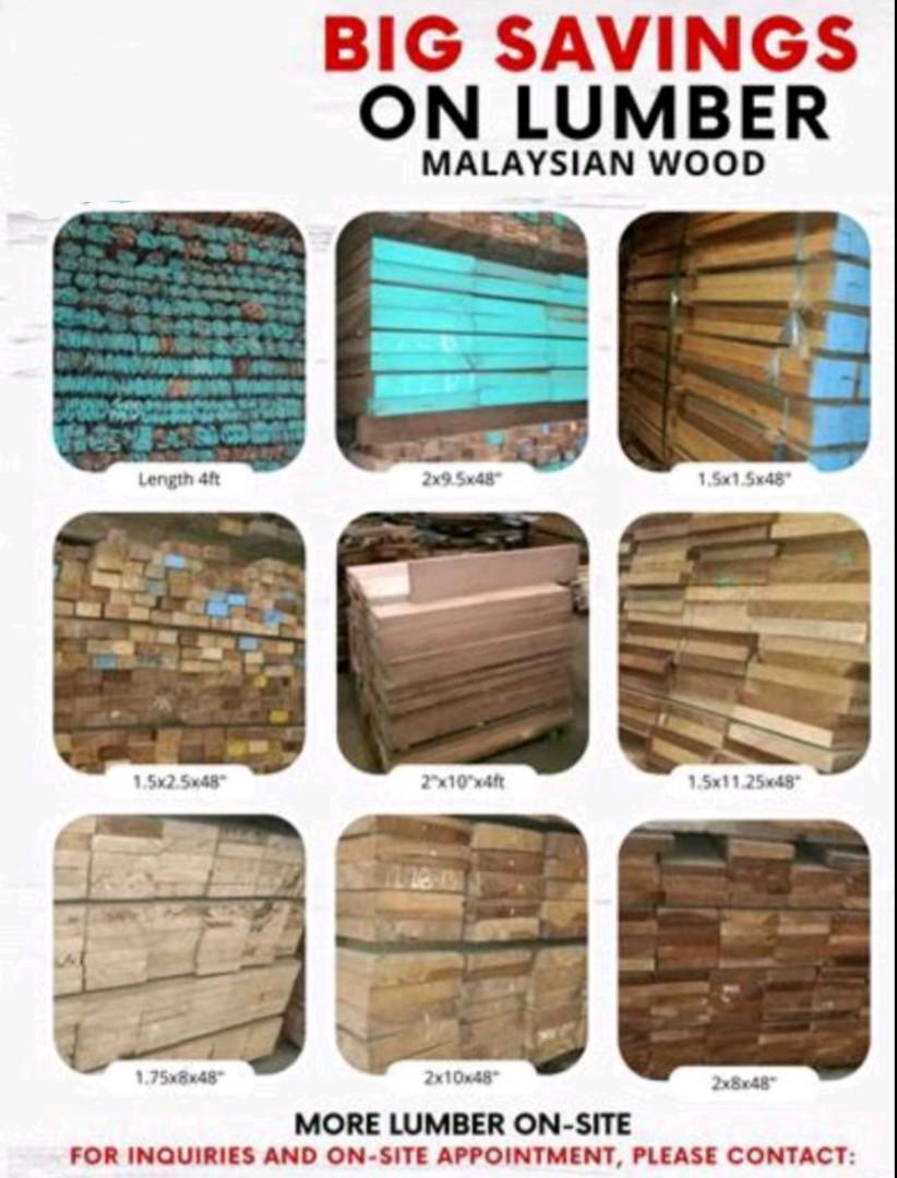 Assorted malaysian wood, Commercial & Industrial, Construction ...
