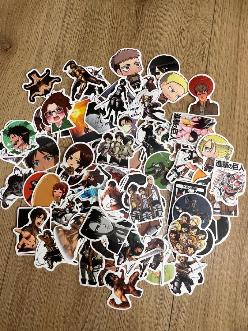 attack on titan aot levi, eren, armin, mikasa, reiner, jean, hange and ...