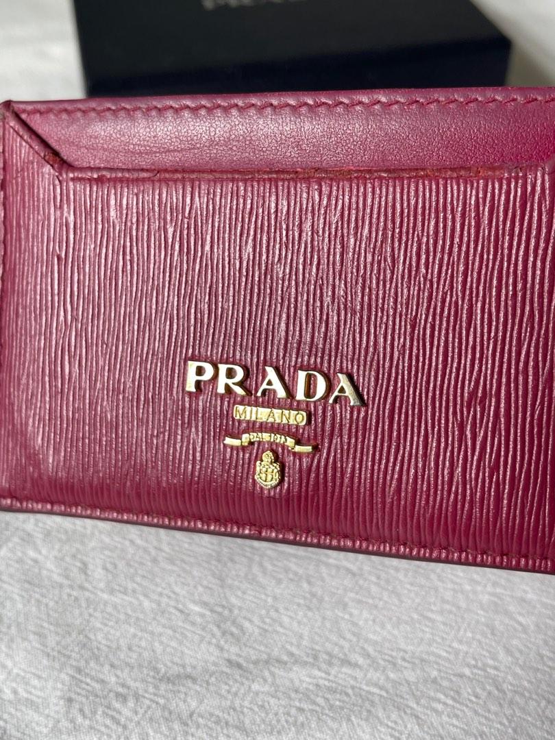 Authentic Prada Card Holder, Women's Fashion, Bags & Wallets, Wallets ...
