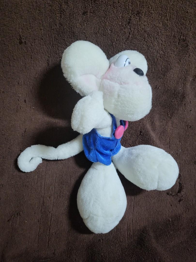 Authentic Vintage Thomas Goletz Diddl The White Jumping Mouse in Blue ...