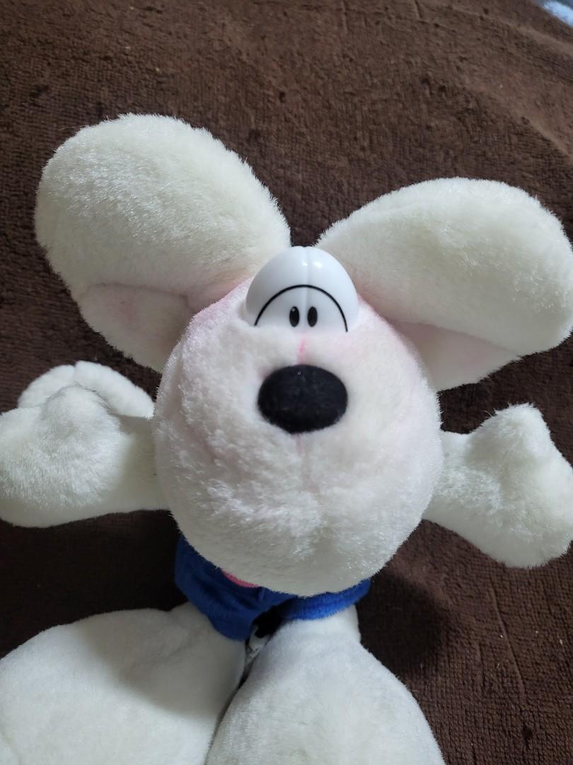 Authentic Vintage Thomas Goletz Diddl The White Jumping Mouse in Blue ...