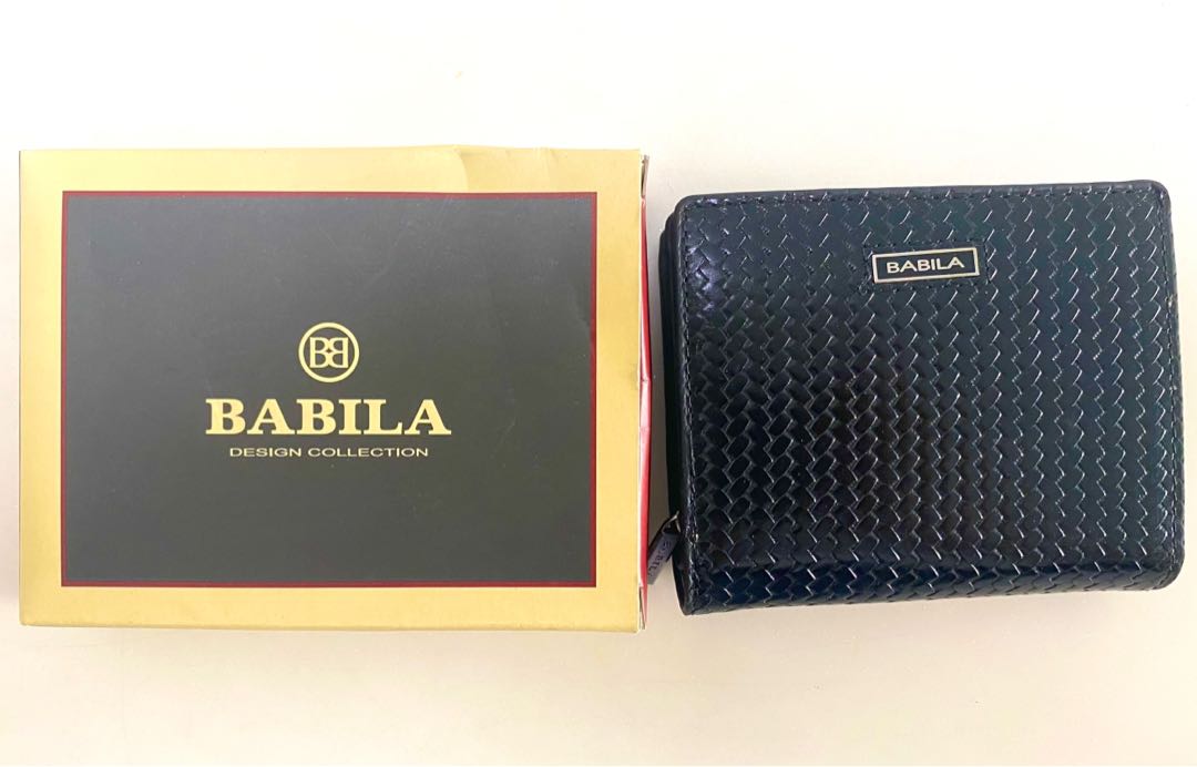 Babila 全新黑色銀包, 名牌, 手袋及銀包 - Carousell
