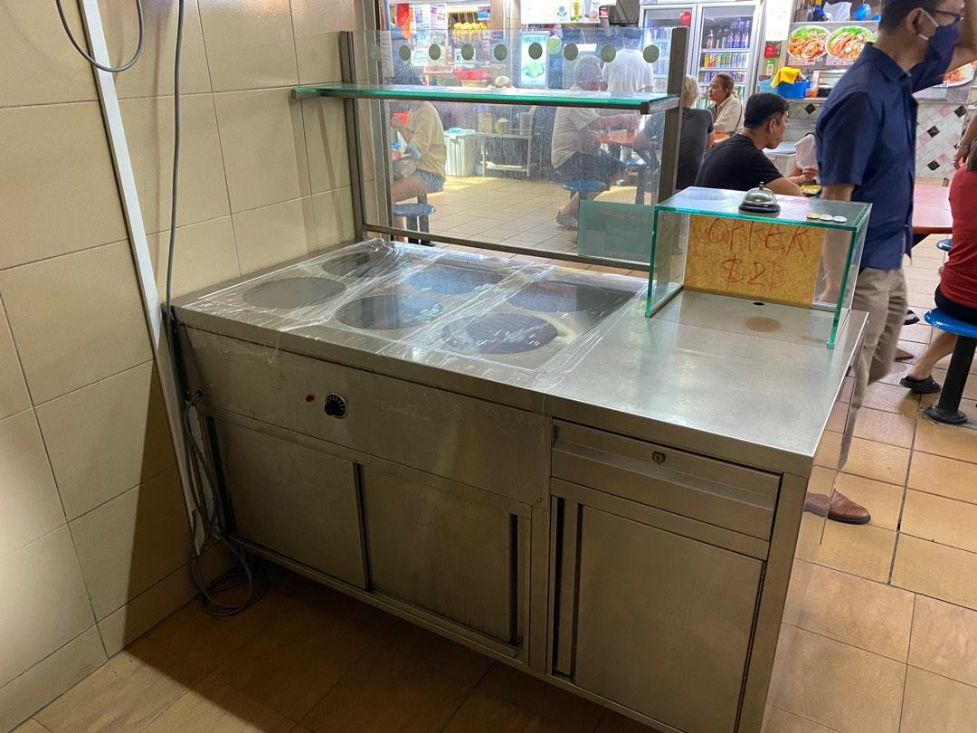 Bain Marie with counter (hawker/stall equipment), TV & Home Appliances ...
