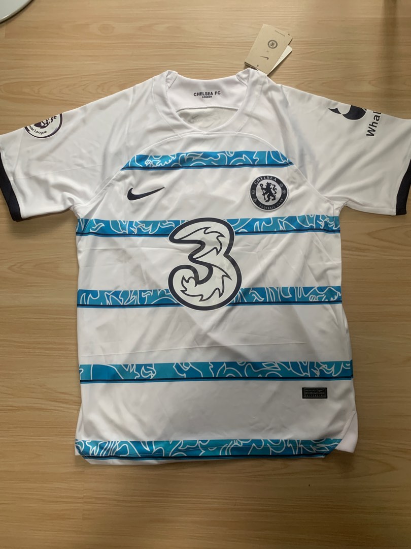 BNWT Chelsea 22-23 away white kit!!, Men's Fashion, Tops & Sets ...