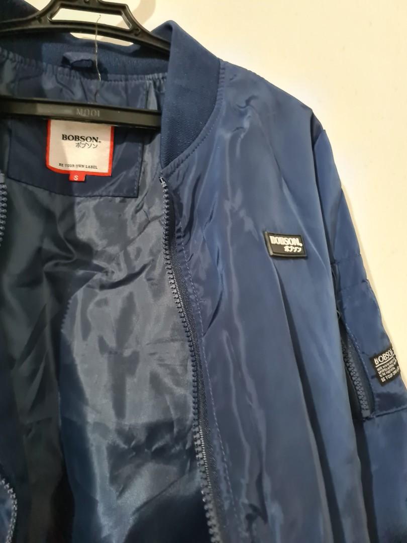 Bobson Bomber Jacket (Navy Blue), Women's Fashion, Coats, Jackets and ...