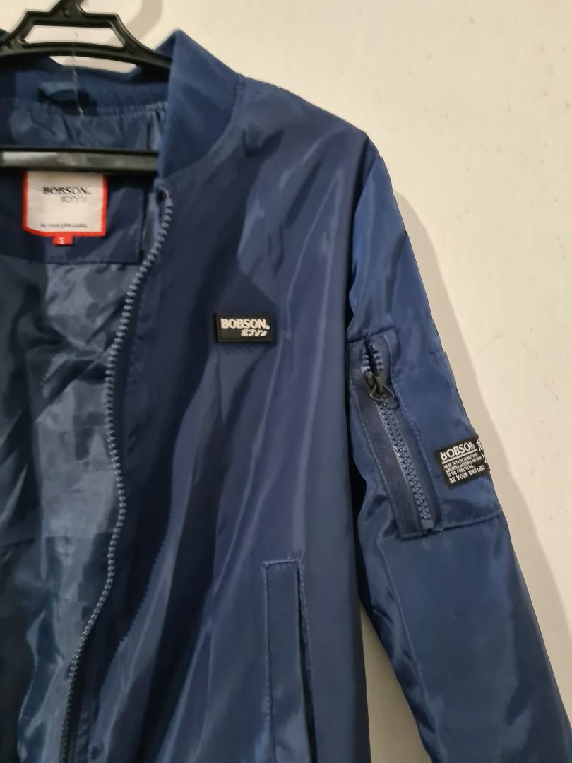 Bobson Bomber Jacket (Navy Blue), Women's Fashion, Coats, Jackets and ...