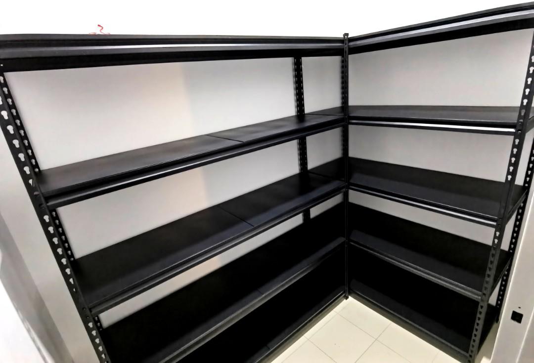 BOLTLESS METAL STEEL STOREROOM STURDY BOMB SHELTER RACK SHELVINGS SHELF ...