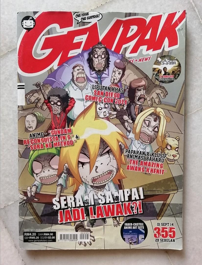 BOOK - KOMIK GEMPAK (01 SEPTEMBER 2014, Hobbies & Toys, Books ...