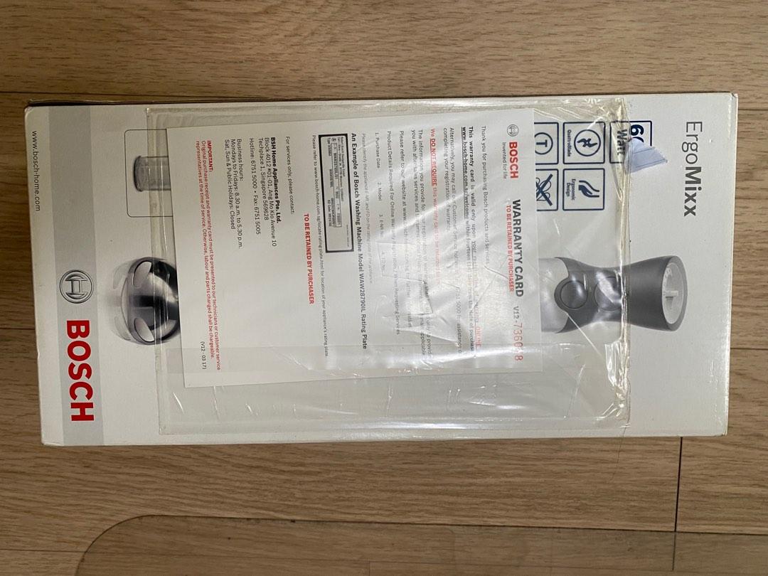 BOSCH ERGO MIXX 600W, TV & Home Appliances, Kitchen Appliances, Juicers ...
