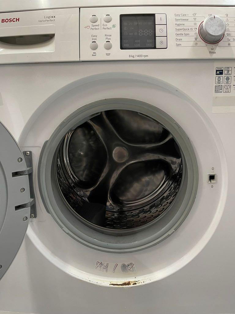 Bosch washing machine 8Kg front load, TV & Home Appliances, Washing ...