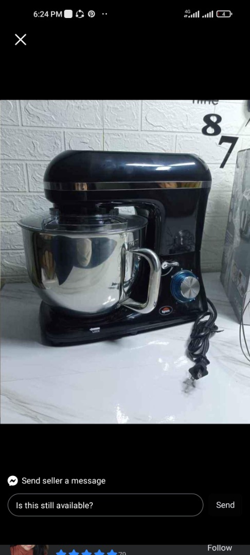 Brand new stand mixer, TV & Home Appliances, Kitchen Appliances, Hand ...