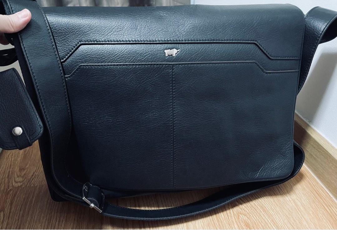 Braun Buffel sling bag/crossbody bag include bag tag with Braun buffel ...