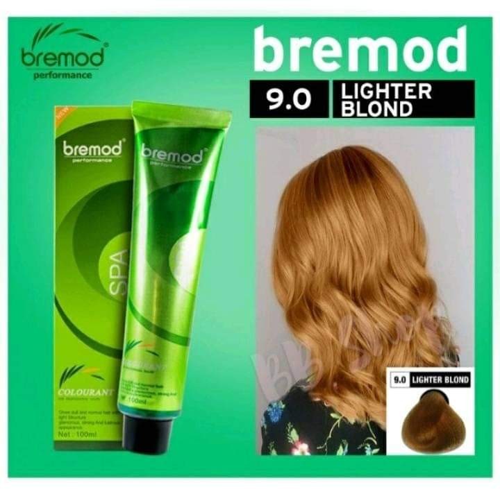 Bremod 9.0 Lighter Blond Color with Oxidizer Set, Beauty & Personal ...