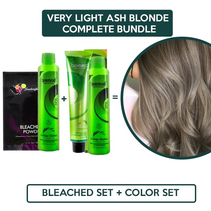 Bremod 9.1 Very Light Ash Blonde Complete bundle, Beauty & Personal ...