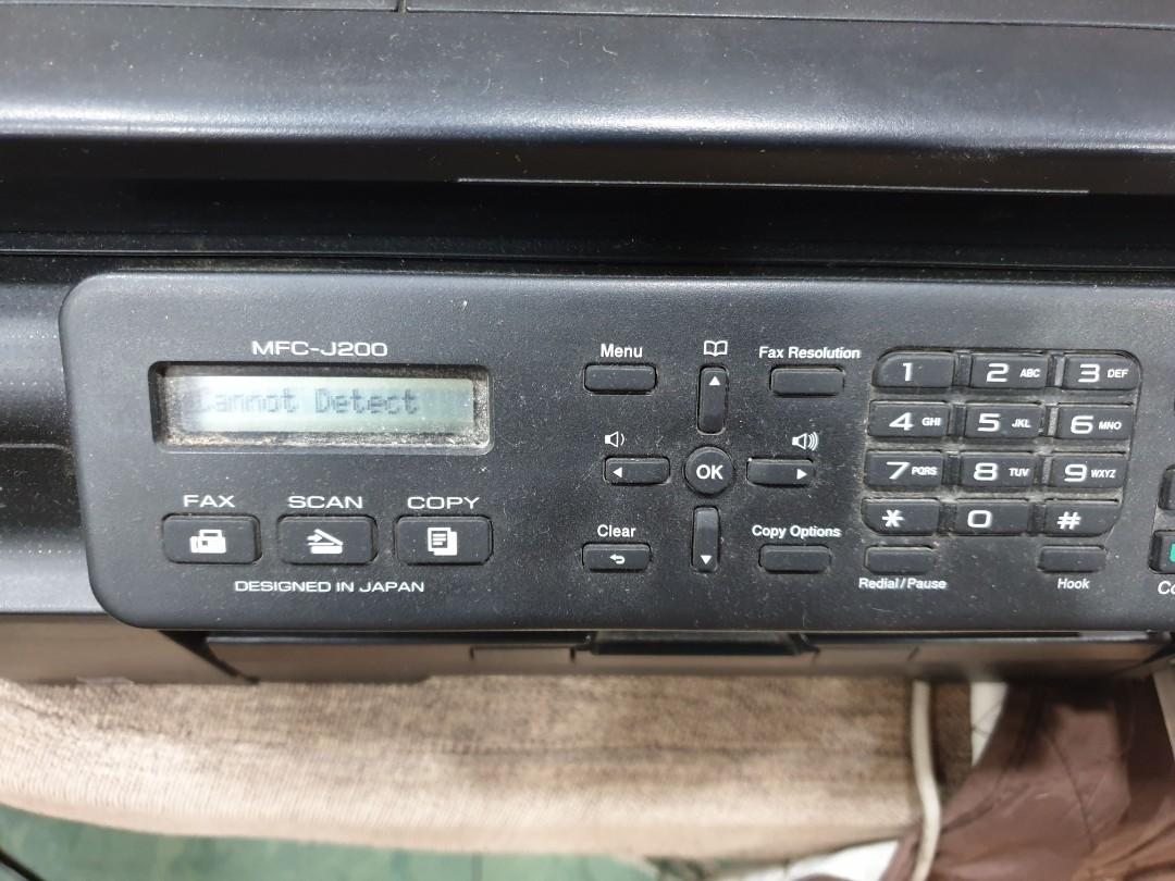 Brother MFCJ200 (Defective Printer), Computers & Tech, Printers ...