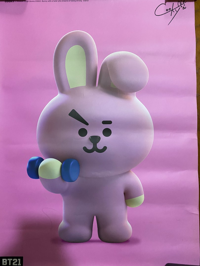 BT21 Posters, Hobbies & Toys, Memorabilia & Collectibles, K-Wave on ...