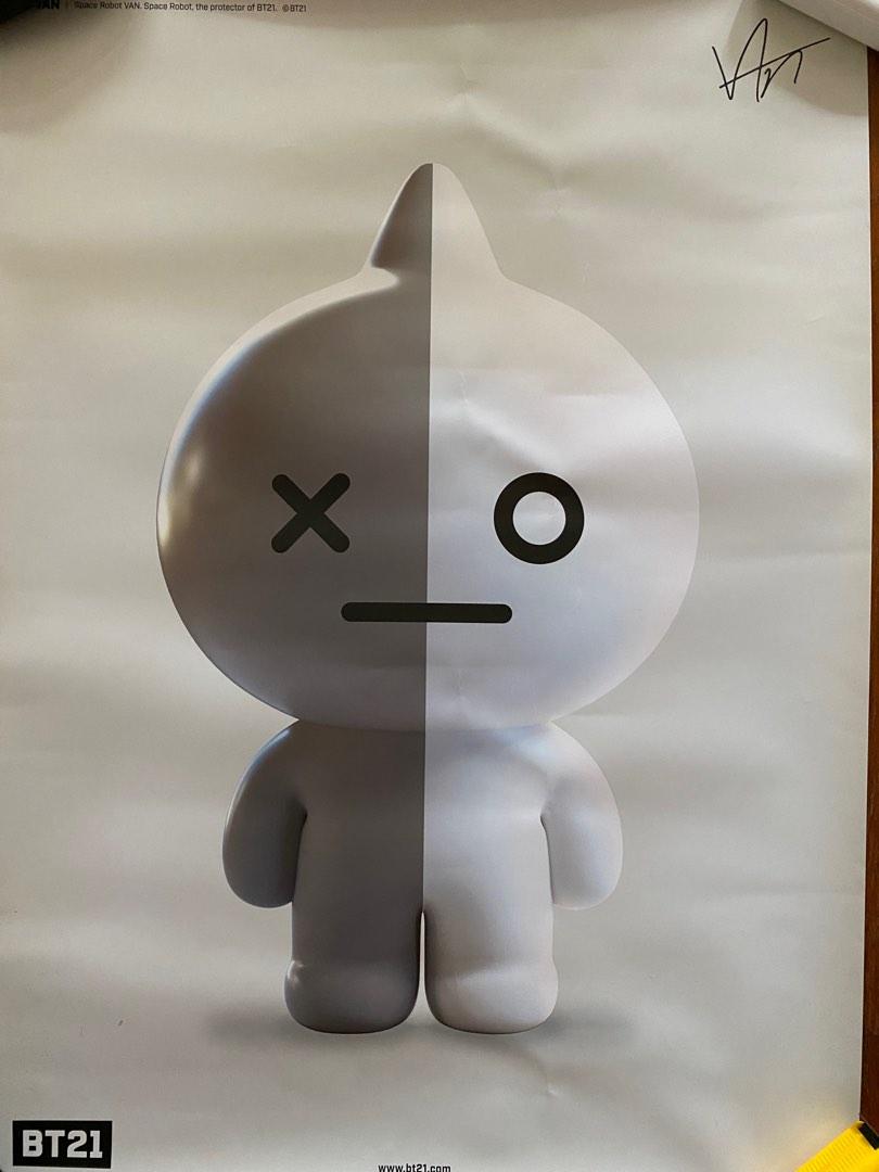 BT21 Posters, Hobbies & Toys, Memorabilia & Collectibles, K-Wave on ...
