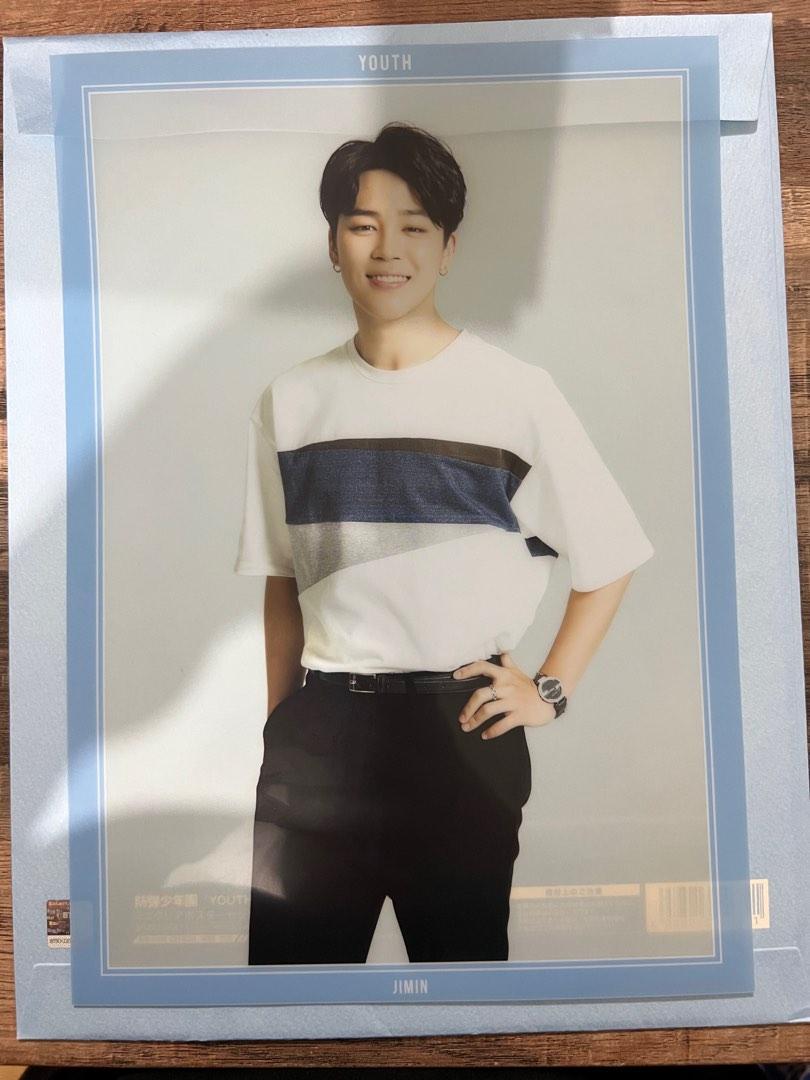 BTS JIMIN YOUTH CLEAR POSTERS, Hobbies & Toys, Memorabilia & Collectibles, K-Wave on Carousell