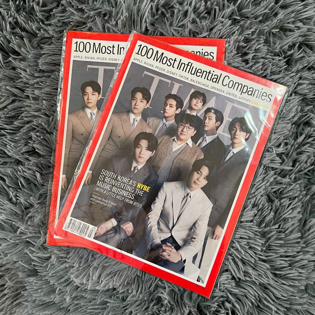 BTS TIME MAGAZINE: 100 MOST INFLUENTIAL COMPANIES, Hobbies & Toys ...