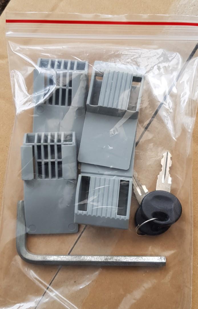 BuzzRack Universal Crossbars with lock key and wrench - Original, Car Parts & Accessories, Body ...