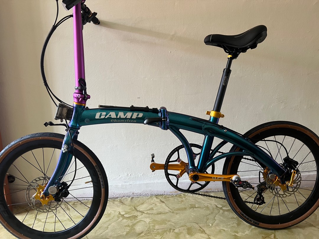 Camp chameleon folding bike, Sports Equipment, Bicycles & Parts ...
