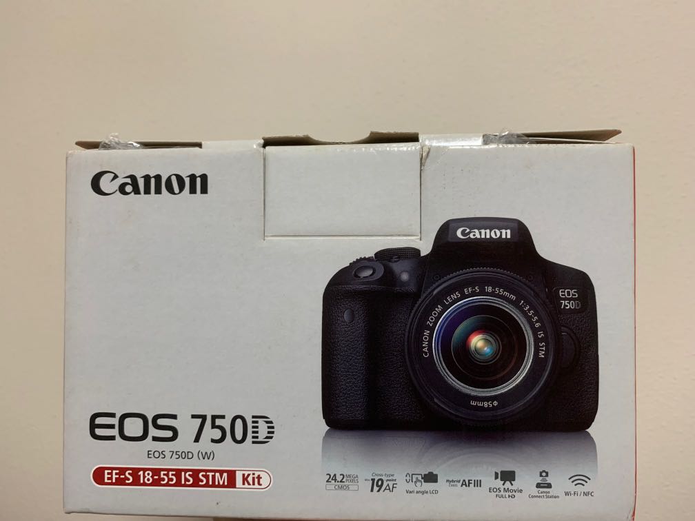 Canon EOS 750D DSLR Camera, Photography, Cameras on Carousell