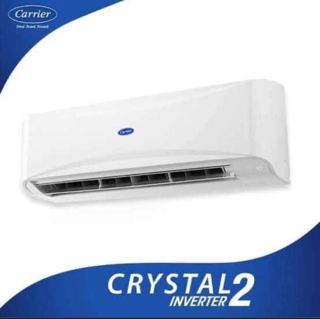 CARRIER CRYSTAL 2 SPLIT TYPE INVERTER, TV & Home Appliances, Air ...