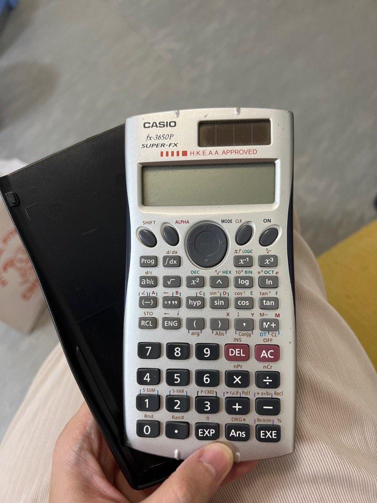 Casio Fx 3650p Super Fx Calculator 手提電話 其他裝置 Carousell