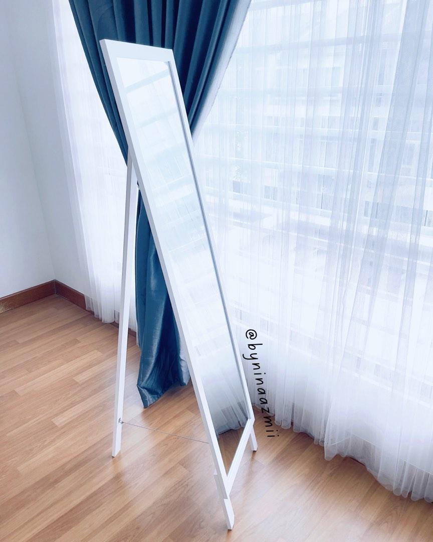 Cermin Stand 1 ft X 4 ft, Furniture & Home Living, Home Decor, Mirrors ...