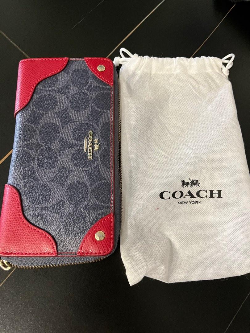 Coach long wallet, Luxury, Bags & Wallets on Carousell
