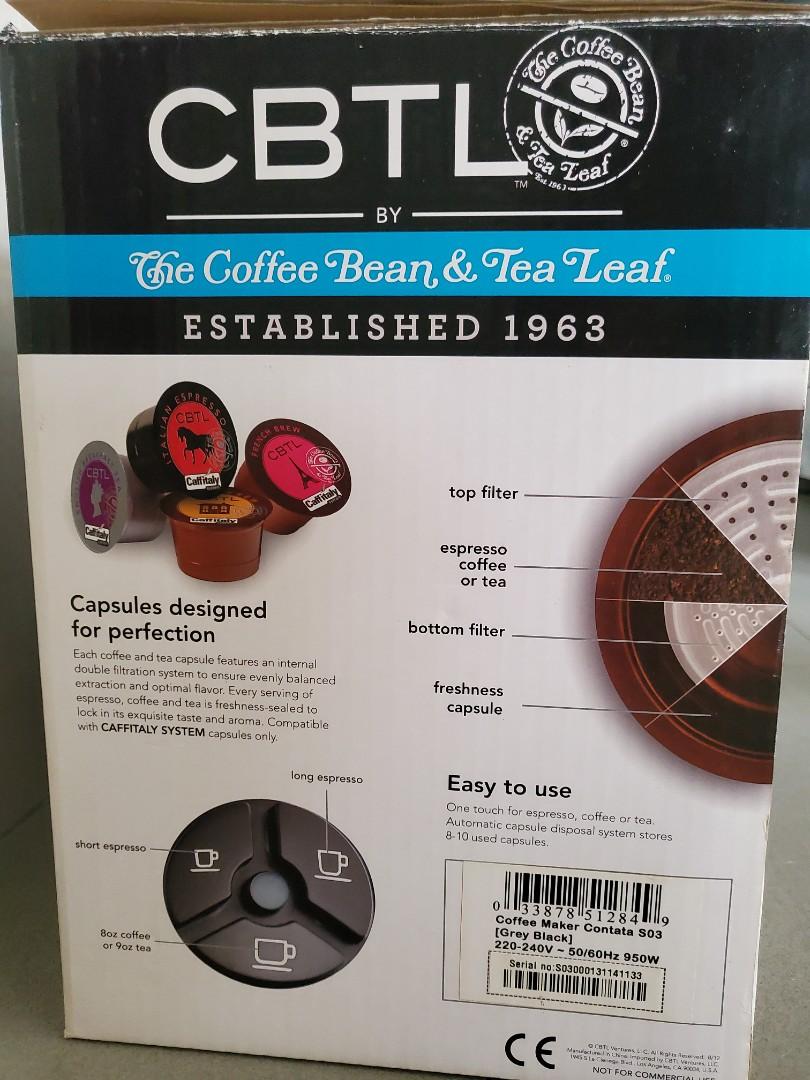 Coffee Bean and Tealeaf (CBTL) Coffee Machine, TV & Home Appliances ...