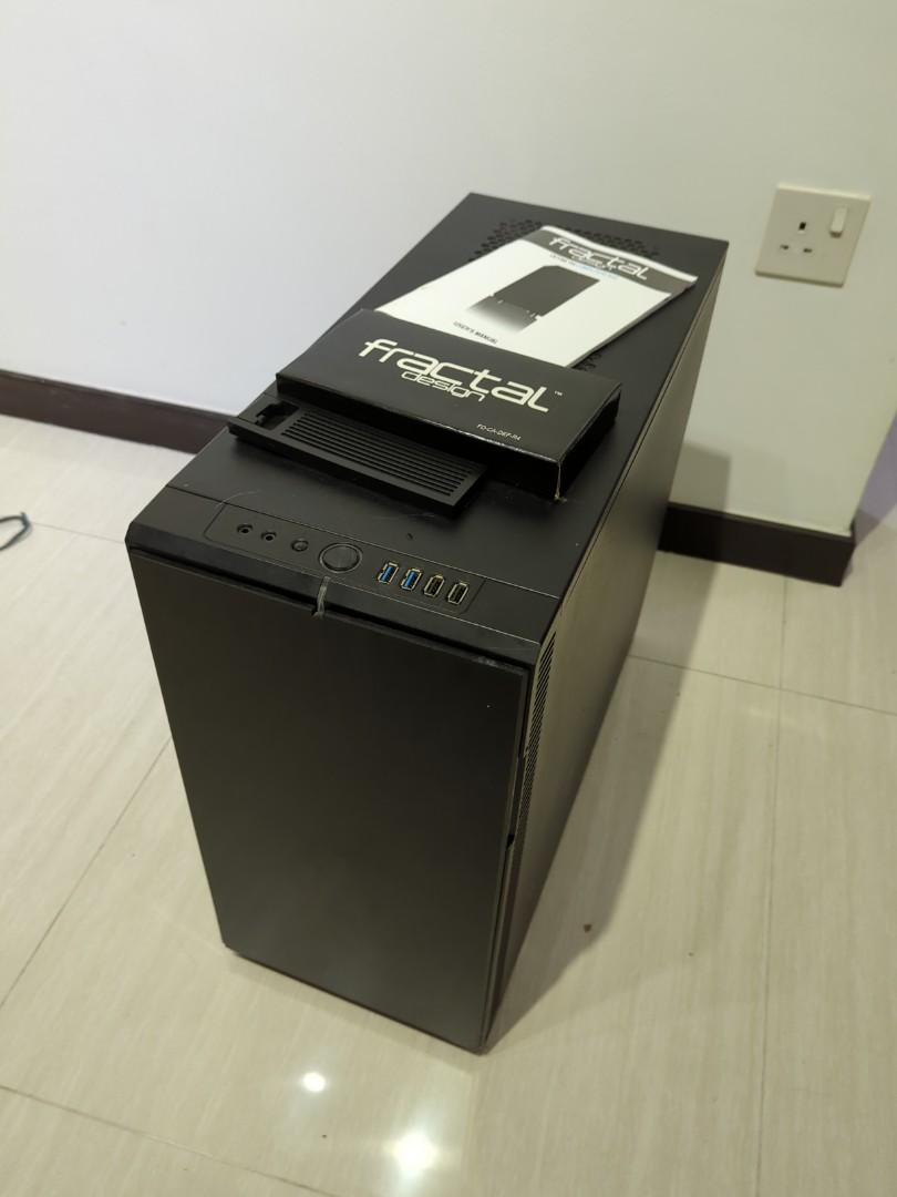 Computer case fractal design, Computers & Tech, Parts & Accessories ...