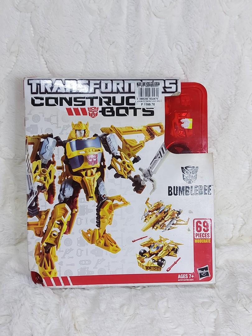 Construct Bots Transformers Bumblebee, Hobbies & Toys, Toys & Games on Carousell