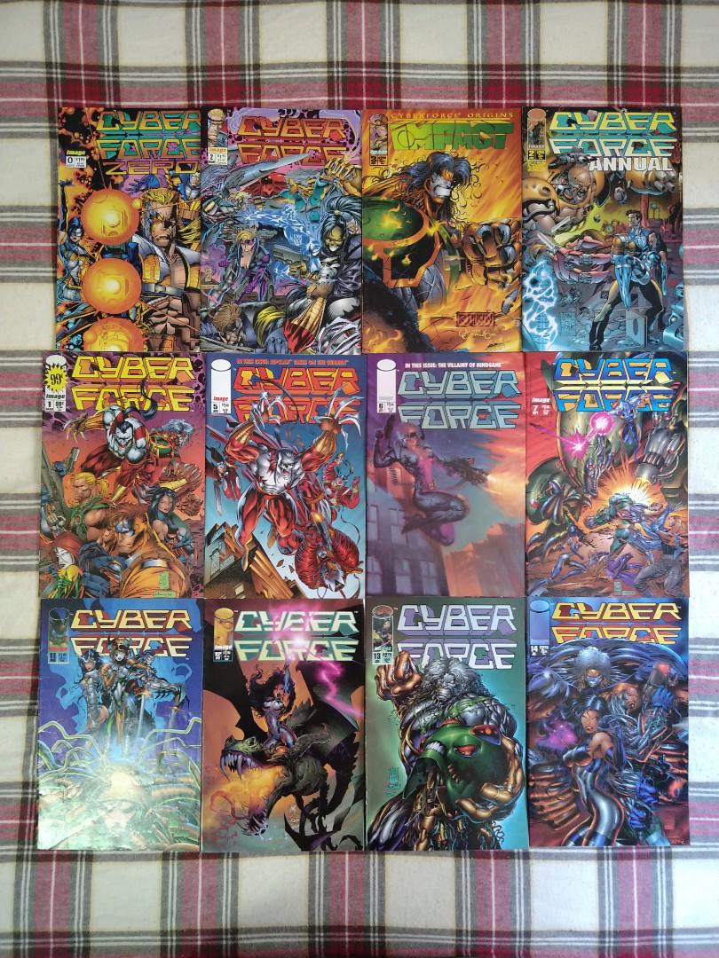 CYBERFORCE COMICS, Hobbies & Toys, Books & Magazines, Comics & Manga on ...