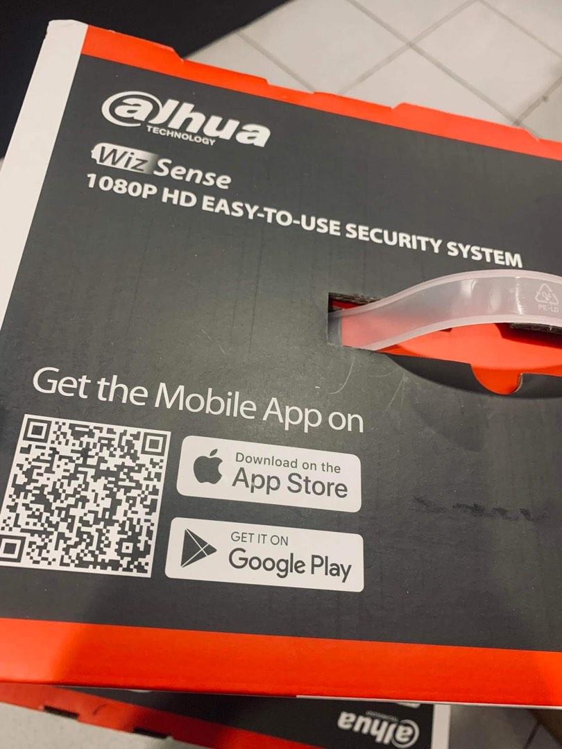 Dahua Wiz Sense 4 Channel Camera Kit 1x AI XVR 2x 2MP Bullet 2x 2MP ...