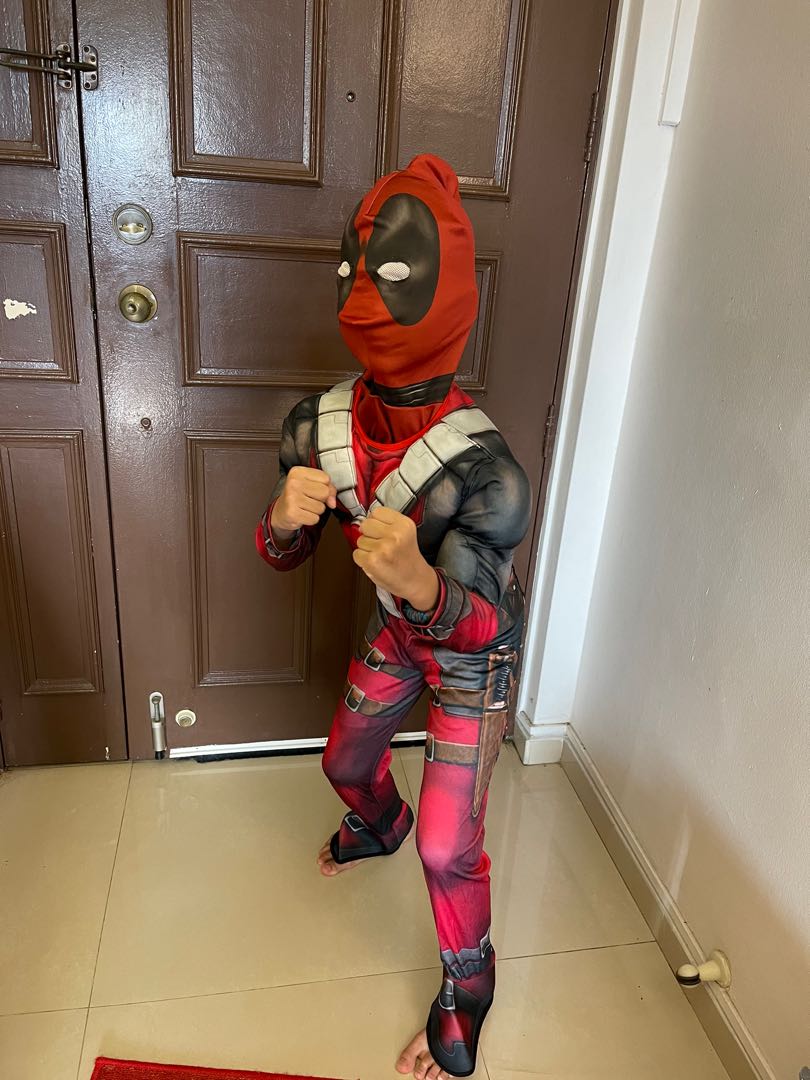 Deadpool Halloween costume, Babies & Kids, Babies & Kids Fashion on ...