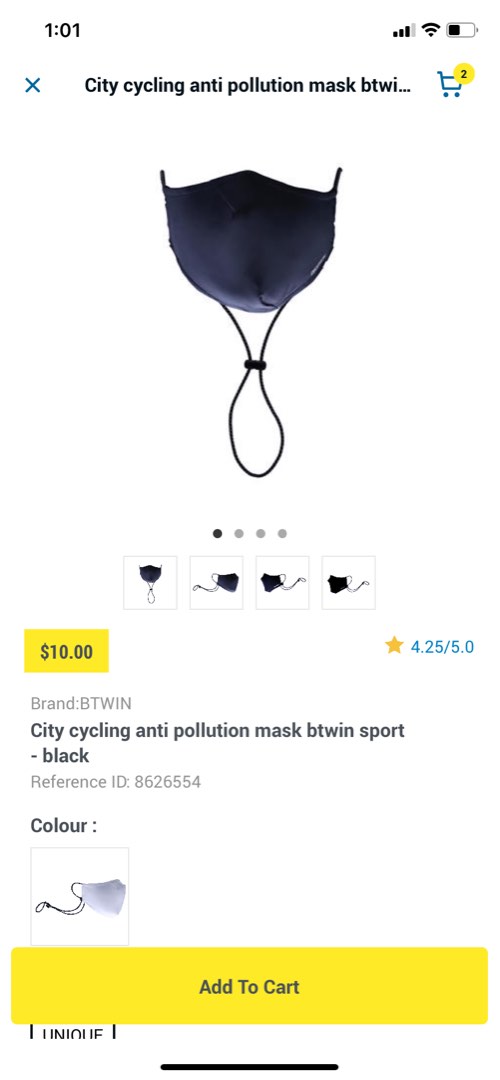Decathlon Pollution Mask (pack of two), Sports Equipment, Bicycles ...