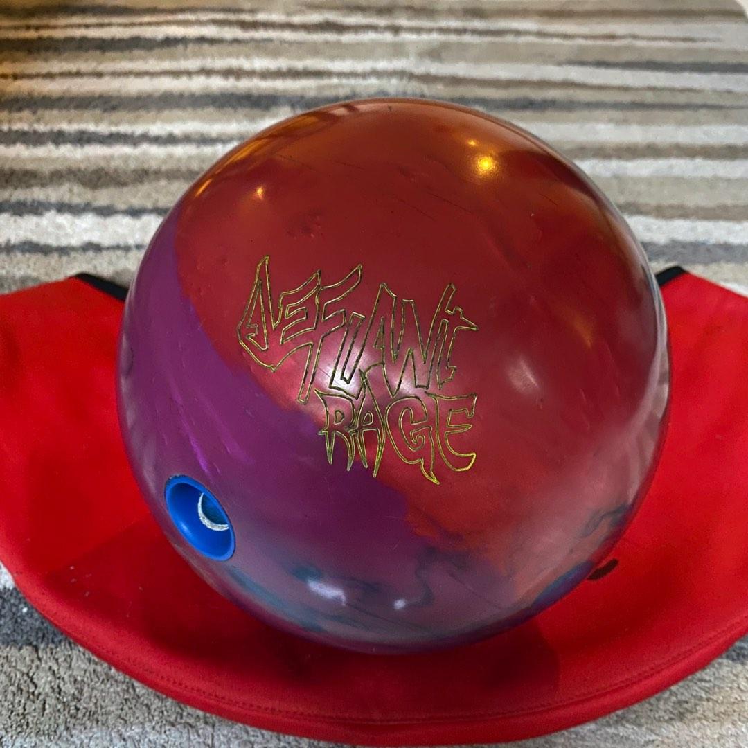 Defiant rage bowling ball, Sports Equipment, Sports & Games, Billiards ...