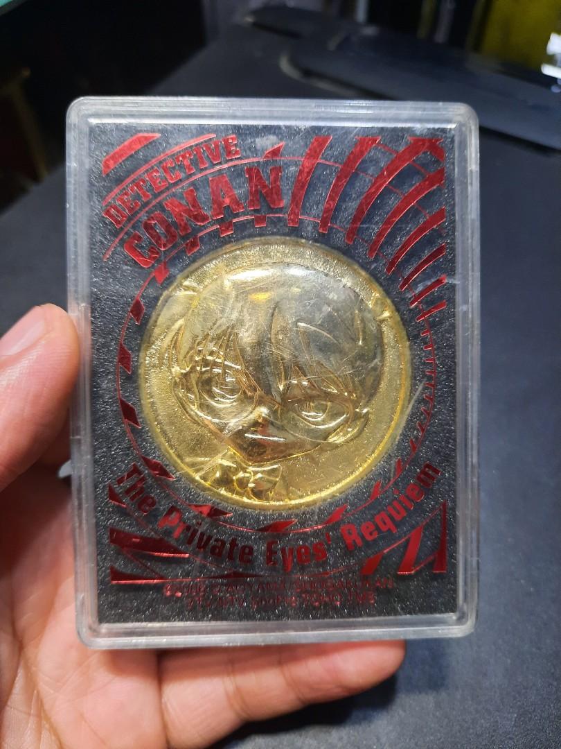 Detective conan commemorative coins, Hobbies & Toys, Memorabilia ...