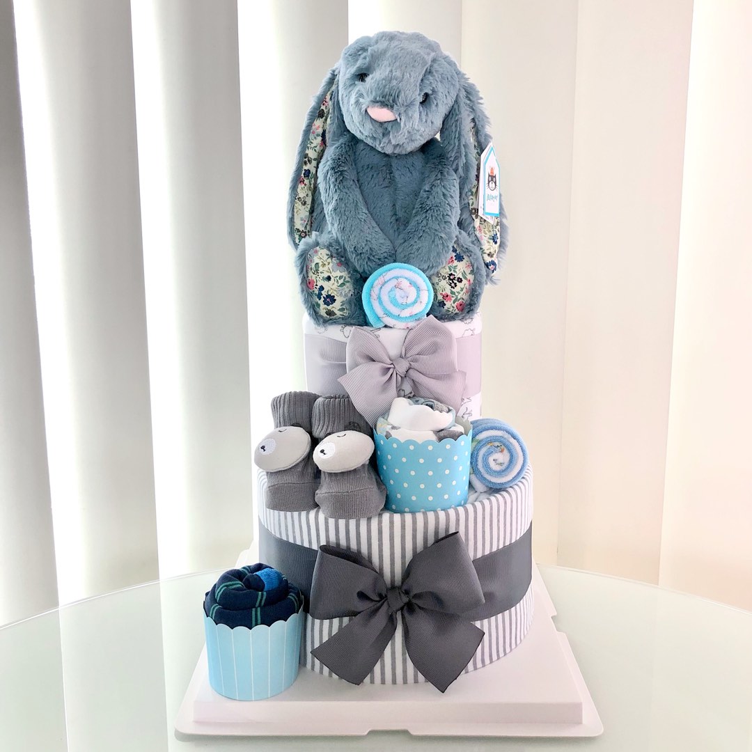 Diaper Cake / newborn hamper / baby gift set, Babies & Kids, Babies ...