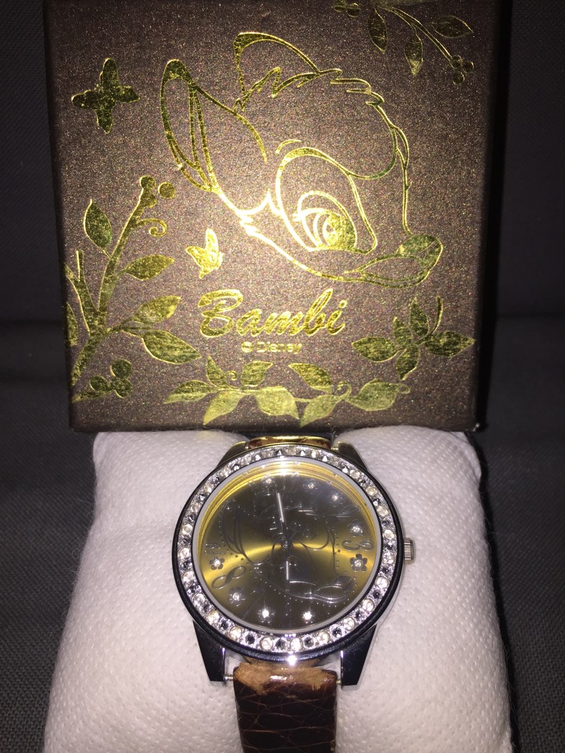 DISNEY STORE BAMBI WATCH EXCLUSIVE, Women's Fashion, Watches ...