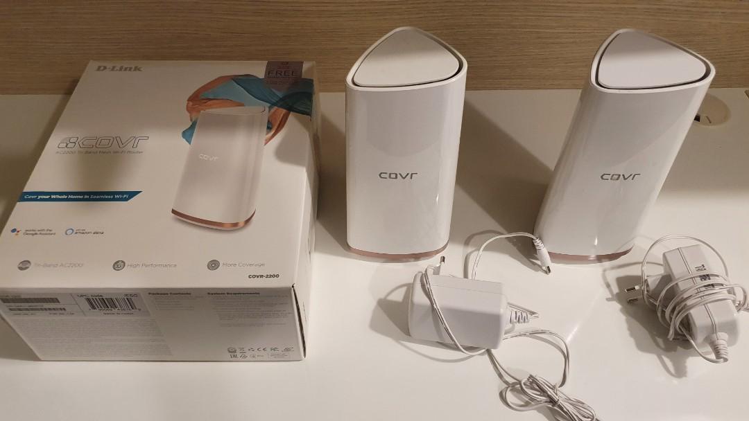 COVR 2200 Mesh Triband - 3 units (AC2200), Computers & Tech, Parts ...