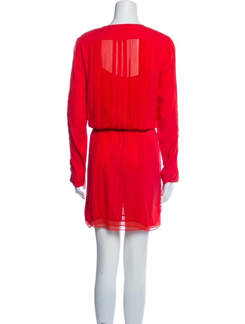 DVF Red Work Dress, Women's Fashion, Dresses & Sets, Dresses on Carousell