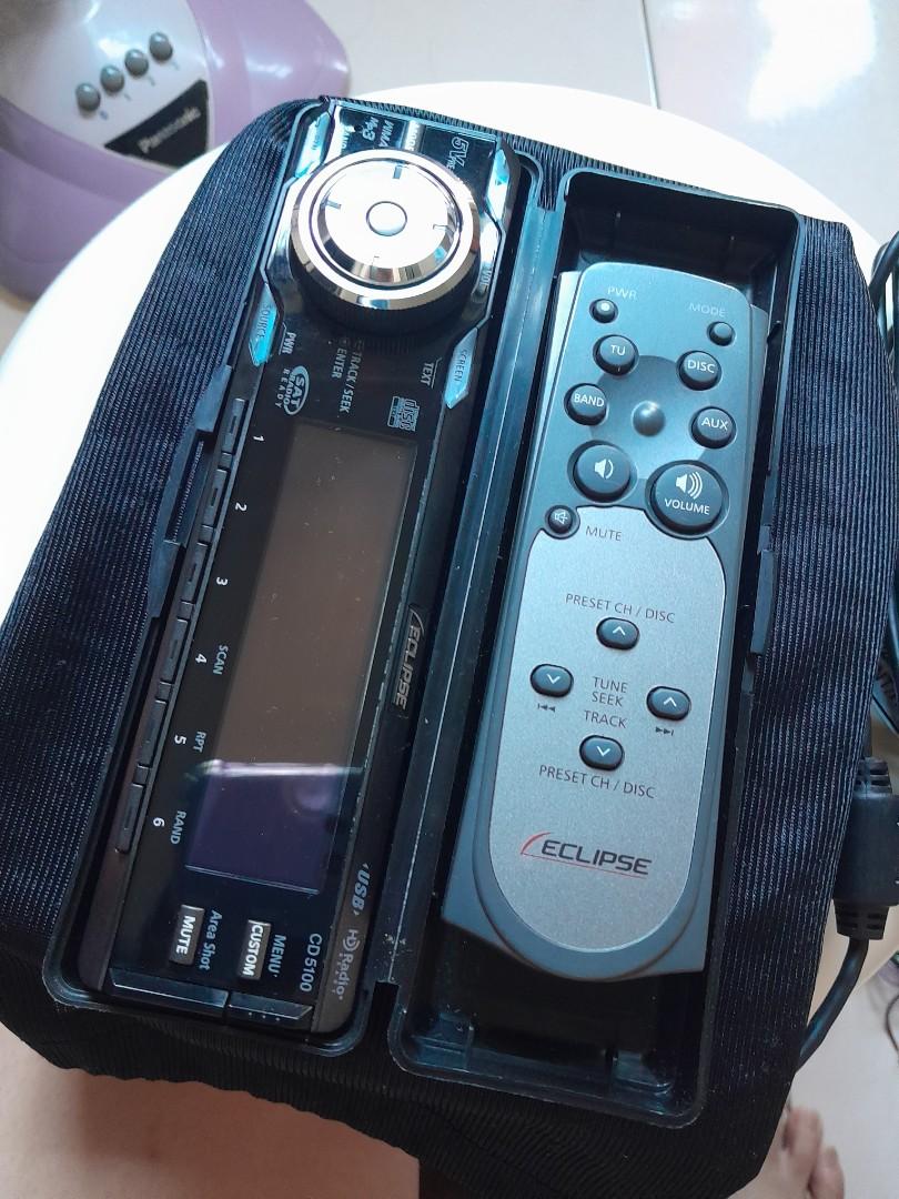 Eclipse car cd player, Auto Accessories on Carousell